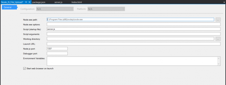Upload Files Or Images To Server Using Node JS – Sibeesh Passion